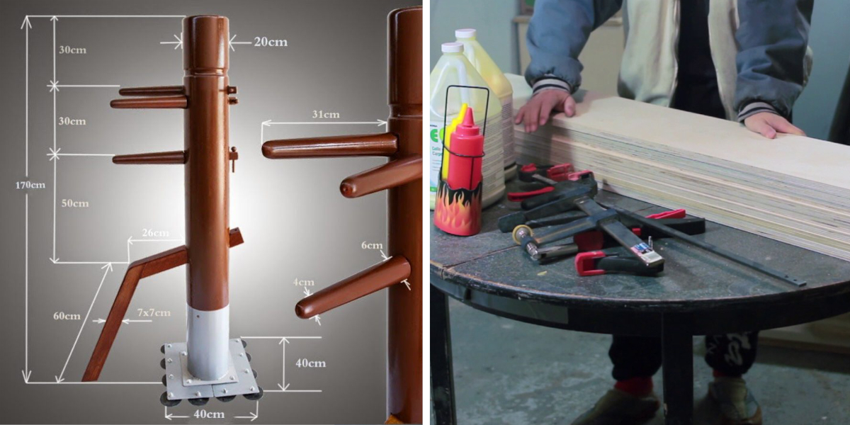 How to Build a Wooden Dummy: Price, Instructions and Video