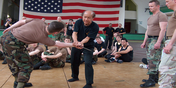 SWAT trains Wing Chun with Lo Man Kam
